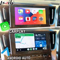 China Wireless Apple CarPlay/Android Auto Upgrade Module for Alphard 30 Series Vellfire Toyota Support FM Radio,A/C, Mirroring,Cameras for sale