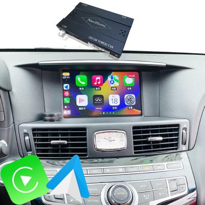 China CarPlay Interface for Infiniti Q70 Q70L M35 M45 Fuga 2009-2019 Wireless Android Auto Adapter Integration Mobile Phone Mirroring, AC Temperature for sale