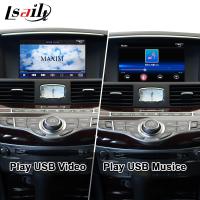 China CarPlay Interface for Infiniti Q70 Q70L M35 M45 Fuga 2009-2019 Wireless Android Auto Adapter Integration Mobile Phone Mirroring, AC Temperature for sale