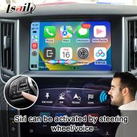 China Q50 Q60 OEM Apple CarPlay Upgrade Module Integration Mobile Phone Mirroring, AC Temperature Display, Google Map, Spotify for sale