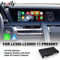 China Lsailt Wireless Android Auto Carplay Interface for 2017-Present Lexus LC 500h 500 LC500 LC500h for sale