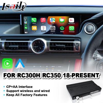 China Lsailt Wireless Android Auto Carplay Interface for 2018-Present Lexus RC 350 RC300 RCF RC300h RC350 for sale