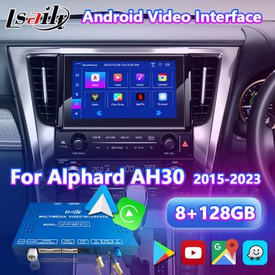China Lsailt 8+128GB Android Carplay Multimedia Video Interface for 2015-2023 Toyota Alphard AH30 for sale