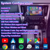 China Lsailt 8+128GB Android Carplay Multimedia Video Interface for 2015-2023 Toyota Alphard AH30 for sale