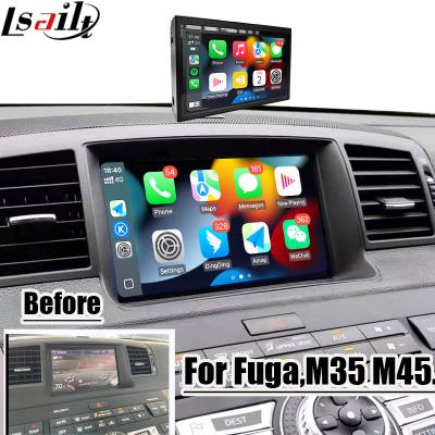 China Lsailt 8 Inches CarPlay Screen for Nissan Fuga (Y50)Infiniti 350GT 2005-2008 Android Auto, Mirroring, HD Touch DisPlay for sale
