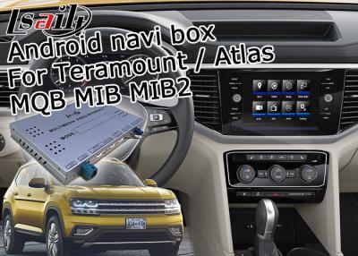 China Hexa Core CPU Chip Car Video Interface Google Map For Volkswagen Teramont Atlas for sale