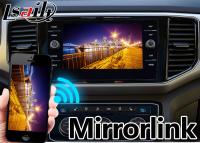 China Hexa Core CPU Chip Car Video Interface Google Map For Volkswagen Teramont Atlas for sale