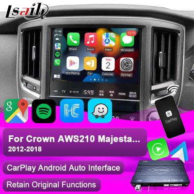 China Apple CarPlay Interface for Crown S210 AWS210 GRS210 GWS214 GWS215 Majesta Athlete Royal Saloon Integrated Android Auto, Reverse Camera, AC Climate for sale