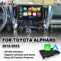 China Lsailt Wireless Android Auto Carplay Interface for 2019 -2023 Toyota Alphard Vellfire JBL High Version for sale