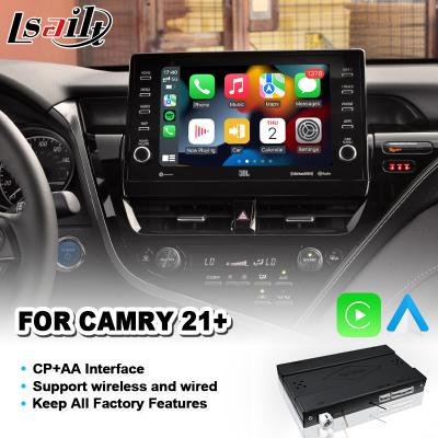 China Lsailt Wireless Android Auto Carplay Interface for 2021-2024 Toyota Camry Hybrid XSE XLE SL SE XV70 for sale