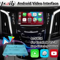 China Lsailt Android Carplay Video Interface for 2015-2020 Cadillac Escalade CUE System for sale