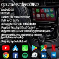 China Lsailt Android GPS Navigation Video Interface for 2013-2019 Cadillac CTS CUE System with Carplay for sale