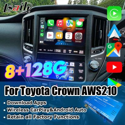China Android 13 Multimedia Video Interface for Crown S210 AWS210 GRS210 GWS214 GWS215 Majesta Athlete Royal Saloon OEM Screen Upgrade with Wireless CarPlay for sale