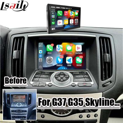 China Lsailt 7 Inches Wireless Android Auto CarPlay Screen for Infiniti G37 G25 G35 Skyline 370GT (V36) Q40 2007-2014 HD Touch DisPlay for sale