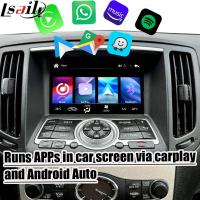 China Lsailt 7 Inches Wireless Android Auto CarPlay Screen for Infiniti G37 G25 G35 Skyline 370GT (V36) Q40 2007-2014 HD Touch DisPlay for sale