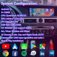 China Lsailt Android Car Multimedia Interface for Lexus GS300h GS200t GS350 GS450h GSF GS L10 2016-2020 for sale