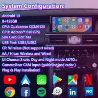 China Lsailt Android Carplay Interface for Lexus IS200T IS300H IS350 IS300 F Sport AWD IS XE30 2017-2020 for sale