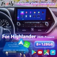 China Lsailt Android Car Navigation Multimedia Video Interface for 2020-Present Toyota Highlander for sale