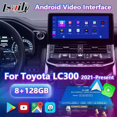 China Lsailt Android Navigation Carplay Interface for 2021-2024 Toyota Land Cruiser 300 GX-R VX-R GR GR-S Sahara ZX VX LC300 for sale