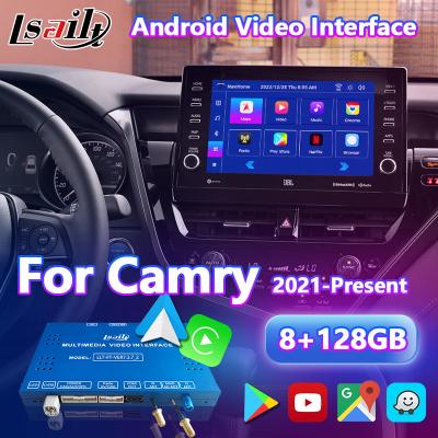 China Lsailt Android Carplay Navigation Video Interface for 2021-2024 Toyota Camry Hybrid XSE XLE SL SE XV70 for sale