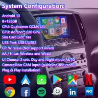China Lsailt Android Multimedia Navigation Box Carplay Interface for 2013-2016 Infiniti Q40 Q60 Q60S for sale