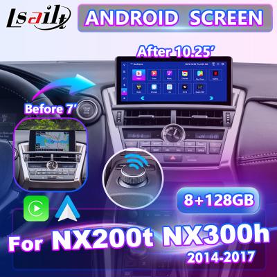 China Lsailt Android Carplay Multimedia Interface Screen for 2014-2017 Lexus NX Knob NX200t NX300h for sale
