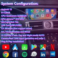 China Lsailt Android Carplay Multimedia Screen for 2013-2020 Lexus IS 250 IS200T IS300 IS350 IS300h IS250 for sale