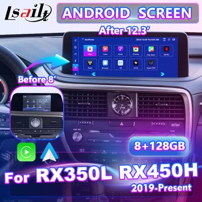 China Lsailt Android Carplay Multimedia Screen for 2019-2021 Lexus RX 450h RX300 RX350L RX450hL RX350 RX450h for sale
