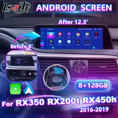 China Lsailt Android Carplay Multimedia Interface Screen for 2016-2019 Lexus RX Knob RX350 RX450h RX200t RX300 for sale
