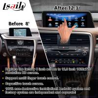 China Lsailt 12.3 Inch Android Car Multimedia Carplay Screen For Lexus RX350 RX450H RX200T RX for sale