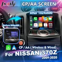 China Lsailt Wireless Android Auto Multimedia Carplay Screen for 2009-2020 Nissan GT Edition Nismo Coupe Roadster 370Z for sale