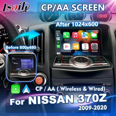 China Lsailt Wireless Android Auto Multimedia Carplay Screen for 2009-2020 Nissan GT Edition Nismo Coupe Roadster 370Z for sale