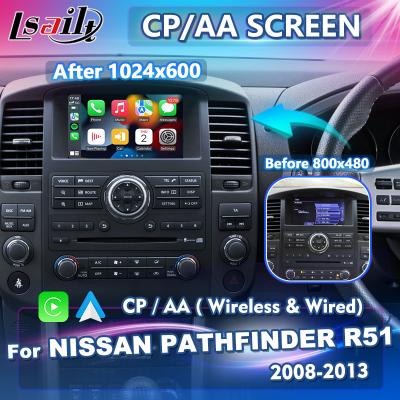 China Lsailt Wireless Android Auto Multimedia Carplay Screen for 2008-2013 Nissan Pathfinder R51 for sale