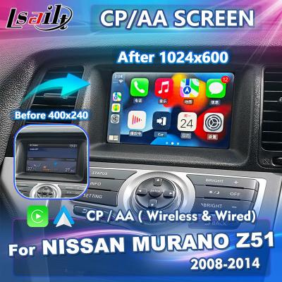 China Lsailt Wireless Android Auto Carplay Screen for Nissan Murano Z51 2008-2014 for sale