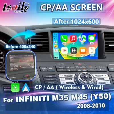 China Lsailt Wireless Android Auto Carplay Screen for Infiniti M Series M35X M25 M30d M37 M56 M35 M45 Y50 2008-2010 BOSE 06IT for sale