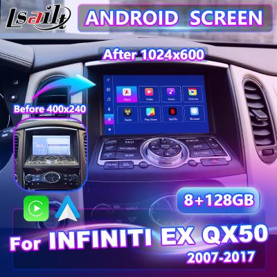 China Lsailt Android Screen Car Multimedia Display for Infiniti EX25 EX35 EX37 EX30d EX QX50 2007-2017 for sale