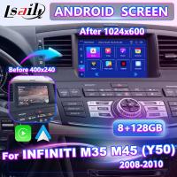 China Lsailt 8 Inch HD Android Carplay Screen for Infiniti M Series 2008-2013 With Multimedia Display M25 M30d M37 M56 M35h for sale