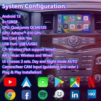 China Lsailt Android Screen Car Multimedia Display for Nissan Patrol Y62 2011-2017 for sale