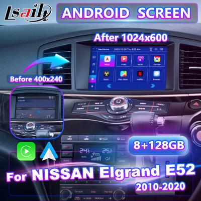 China Lsailt Android Screen Car Multimedia Display for Nissan Elgrand E52 3500cc 2010-2020 for sale