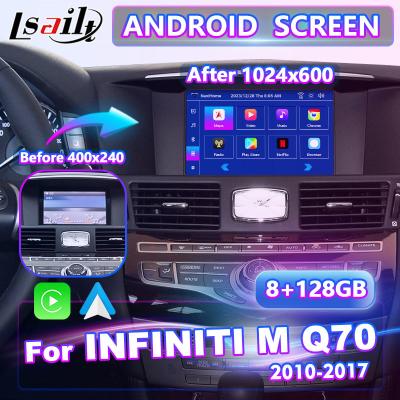China Lsailt Android Screen Car Multimedia Display for Infiniti M25 M35 M30d M37 M56 M35h Y51 Q70 2010-2017 for sale