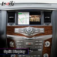 China Lsailt Car Multimedia Screen for Nissan Patrol Y62 2011-2017 With Wireless Android Auto Carplay for sale