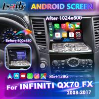 China Lsailt Android Carplay Multimedia Screen for 2008-2017 Infiniti FX35 FX37 FX50 FX30D FX QX70 for sale