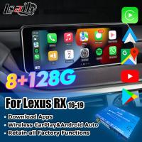 China CarPlay/Android Multimedia System Lexus Video Interface for RX450H RX350 12.3 Inches 2016-2021 Integrated YouTube, NetFlix,Android Auto for sale