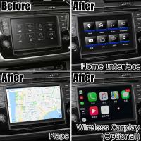 China 8 / 9.2 Inches GPS Navigation Box Waze Yandex 1.2 GHz For Lsailt Volkswagen Touran for sale