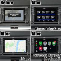 China Real Time Offline GPS Navigation System 1.2 GHz Quad / Hexa Core For Volkswagen Sharan for sale