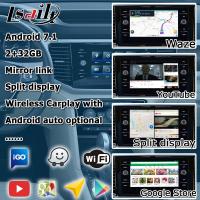 China Hexa Core CPU Chip Car Video Interface Google Map For Volkswagen Teramont Atlas for sale