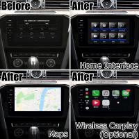 China Portable Car Video Interface Navigation Box 6.5 8 9.2 Inches Display For VW Passat B8 MIB MIB2 MQB for sale