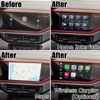 China GPS Android navigation video interface cast screen google app for VW Polo MQB MIB MIB2 6.5 and 8 inches for sale