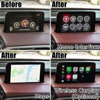 China Android auto carplay video interface box for Mazda CX-9 CX9 12V DC power supply for sale