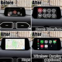 China Mazda CX-5 CX5 carplay interface Android auto Box Gps with Mazda origin knob control for sale